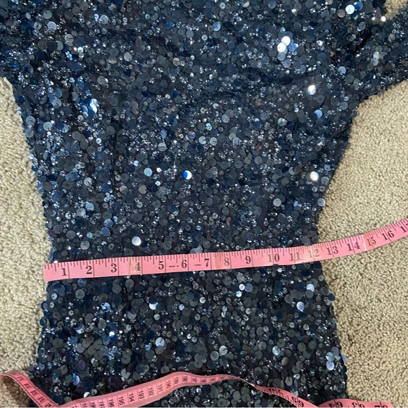 Rachel Gilbert | Dresses | Rachel Gilbert Nixie Gown Sequin Embellished ...